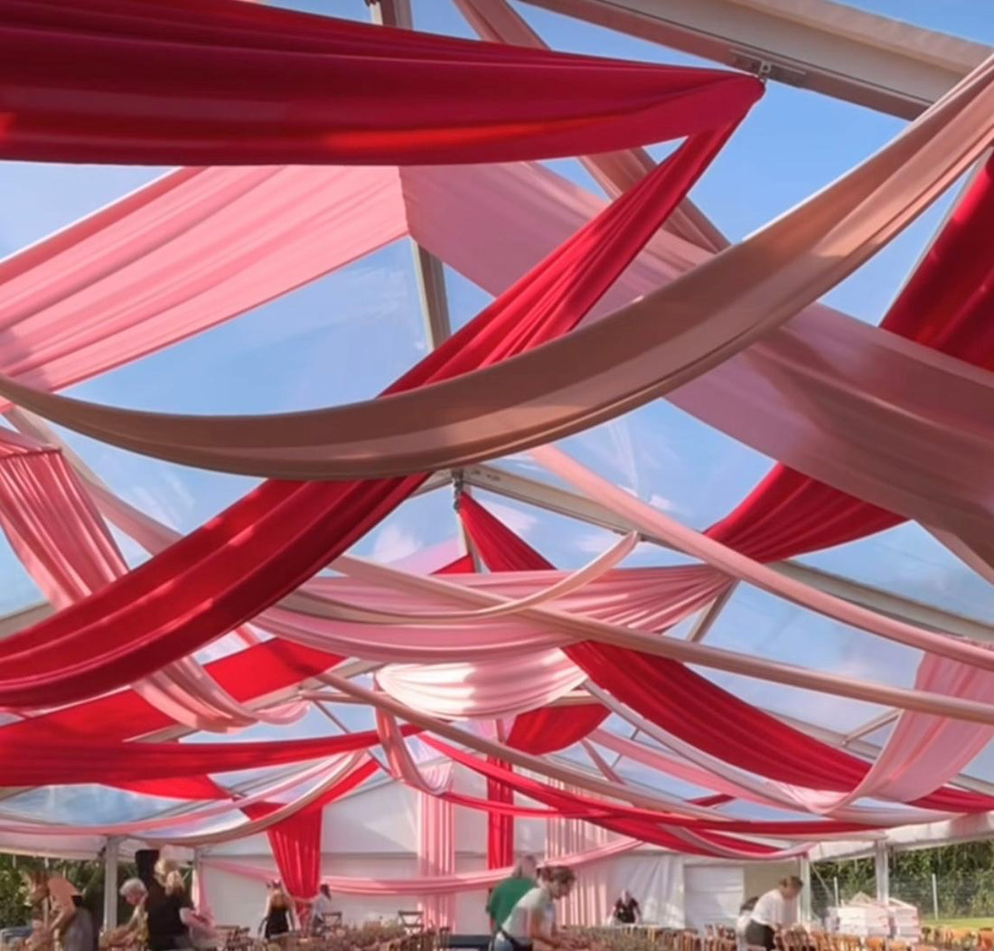 Draping Bliss | Event draping and Wedding draping